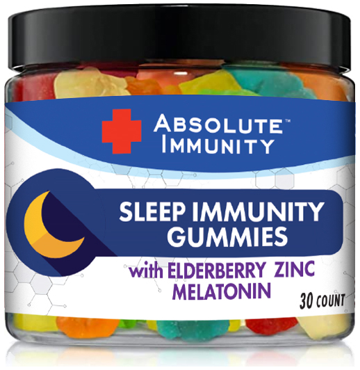 Absolute Immunity, Sleep Immunity Gummies with Elderberry, Zinc ...