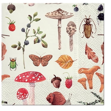Newbridge Thanksgiving Elements of Nature Fall Foliage Set of 4 Fabric ...