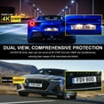 AUOSHI Dash Cam Front and Rear, 4K+1080P Car Camera with Built-in Wi-Fi ...