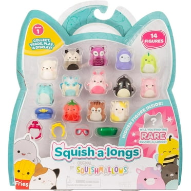 Squish-a-longs 25 Pack - Series 1 - (25) 1” Mini-Squish with 5 ...