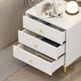 Hitow 3-Drawer Nightstand End Table for Bedroom Living Room - Walmart.com