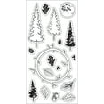 Fiskars Clear Stamps 4"X8" Enchanted Forest - Walmart.com