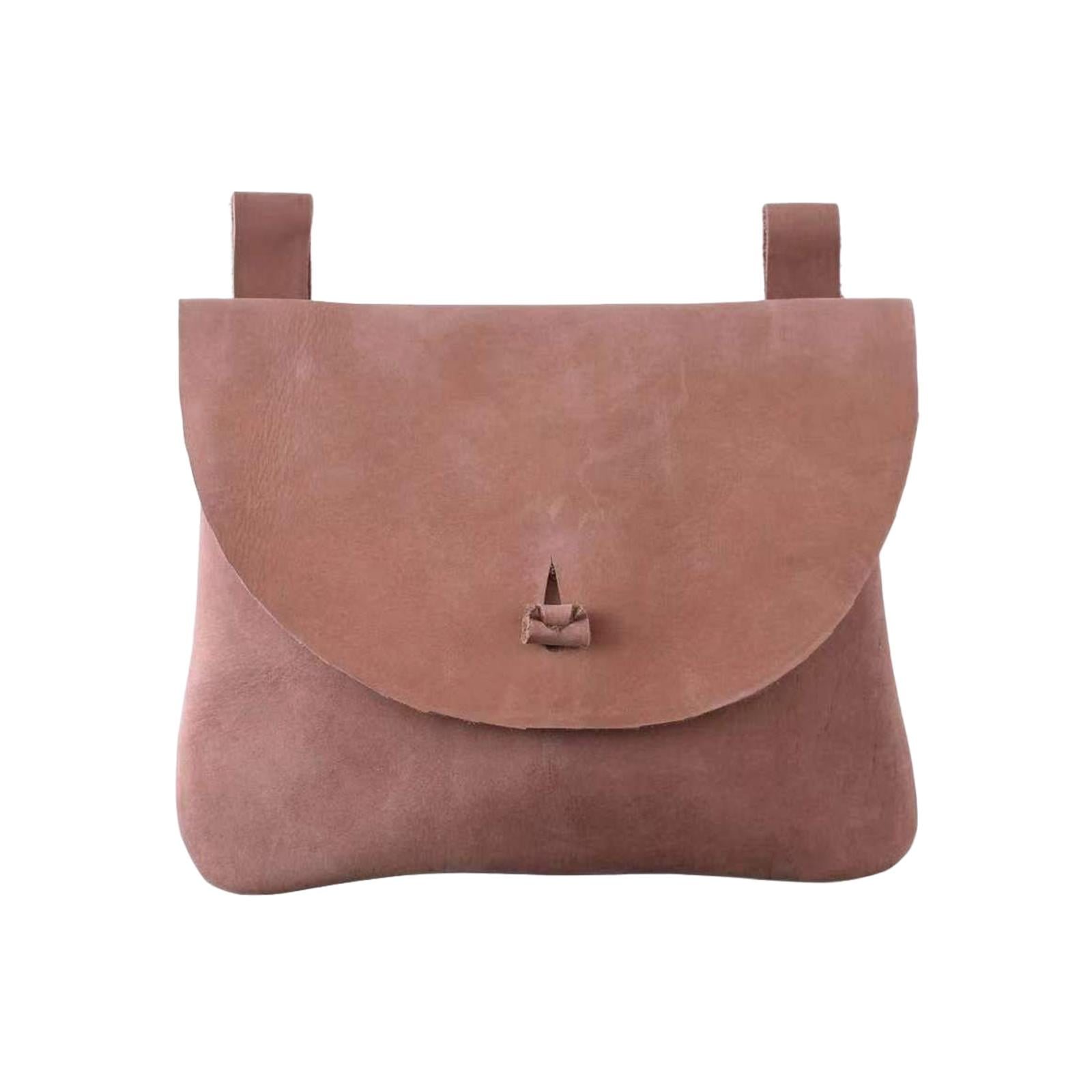 PU Leather Waist Belt Pouch Bag Medieval Waist Pannier Portable Waist ...