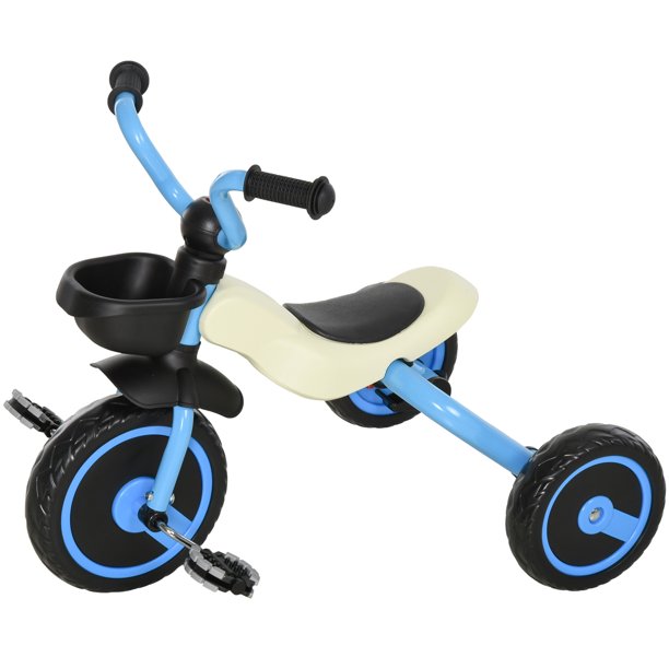 Qaba Foldable Kids Tricycle for 3-5 Years old 3 Wheel Toddler Bike ...