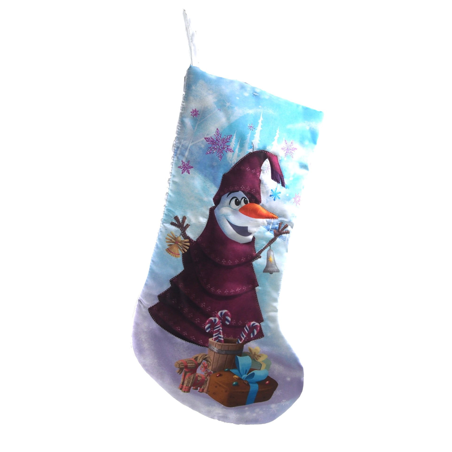 Disney's Frozen Olaf Satin Christmas Stocking, 18-Inch - Walmart.com