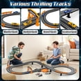 Growsly Slot Car Race Track Sets, Race Car Track with 4 High-Speed Slot ...