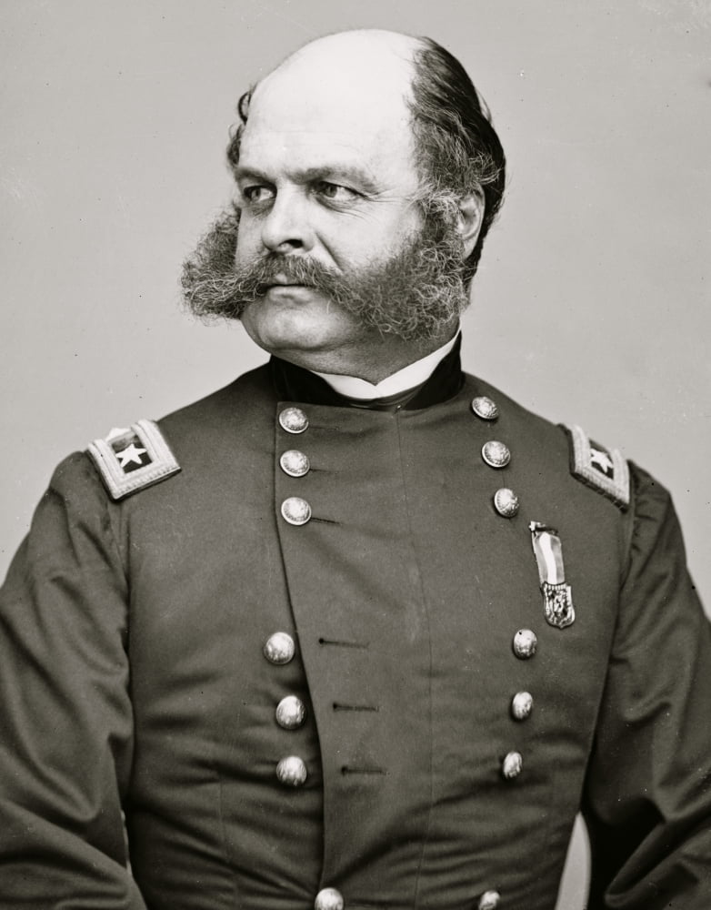 Portrait of Maj. Gen. Ambrose E. Burnside officer of the Federal Army ...