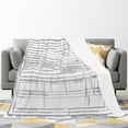 Oneluffy DD Form 214 Throw Blanket Veterans Blanket DD214 Warm Plush ...