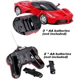Wonder Wheels 1:24 RC Remote Control LaFerrari Sport Racing Car - Red ...