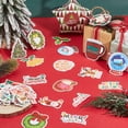 2 Sets 2 Styles Christmas Themes PVC Self-Adhesive Stickers for Party ...