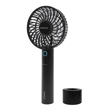 Zhilang International 248752 4 in. Geek Rechargeable Handheld Fan ...