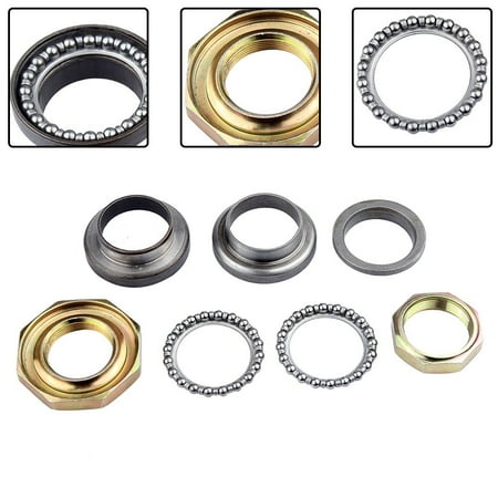 Steering Stem Headset Bearings Kit Set For Ymh Pw50 1981-2010 2011 2012 ...