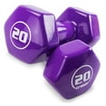 Brybelly SWGT-810 20 lbs Vinyl Hex Hand Weights - Walmart.com