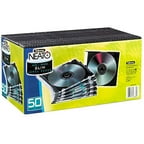 Innovera Thin Line Polystyrene CD/DVD Storage Cases, Assorted Colors ...