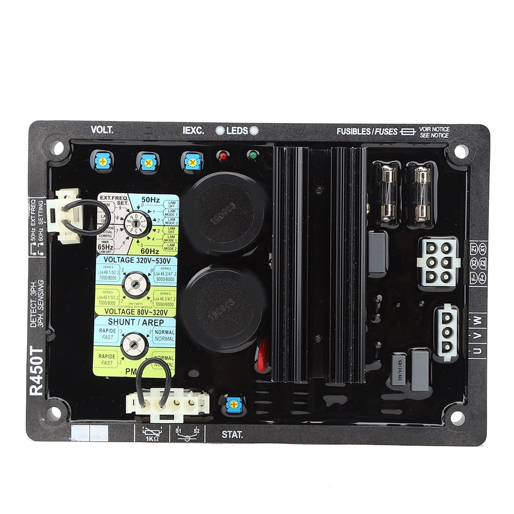 Regulador automático de voltaje Nikou R450T Regulador de generador AVR ...