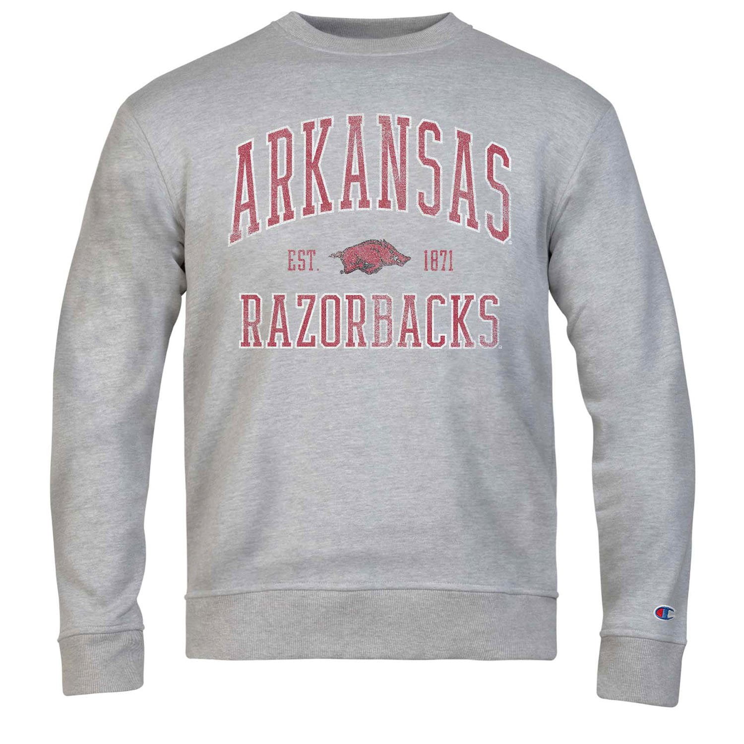 Champion Arkansas Razorbacks Adult Crewneck Sweatshirt - Samsclub.com