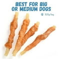 Pawmate Soft Chewy Dog Treats, Chicken Wrapped Cod Sticks, Healthy ...
