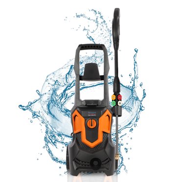 All Power 2000 PSI 1.6 GPM Electric Pressure Washer With Hose Reel for ...