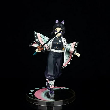 rthui ty 17cm Anime Demon Slayer Kochou Shinobu Action Figure PVC Worm ...