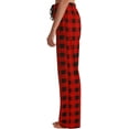 Just Love Women's Silky Soft Lounge Sleep Pajama Bottoms (Buffalo Plaid ...