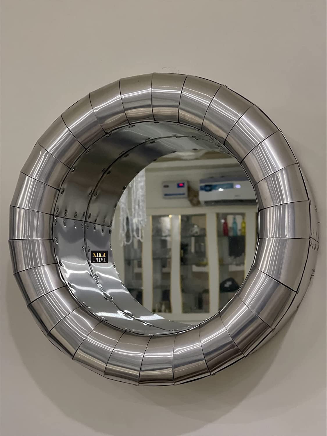 NauticalMart Aviator Jet Engine Cowling Mirror - Spitfire Wall Mount ...