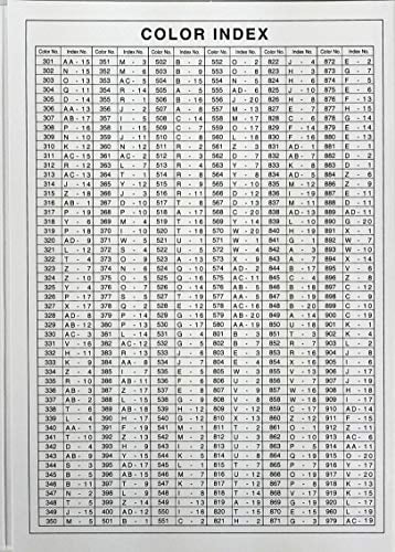 YKK Color Card Master Global Color Card Over 502 Colors Available ...