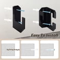 2Set Acrylic Wall Mounted Display Stands Katana Hanging Holder Black 2. ...