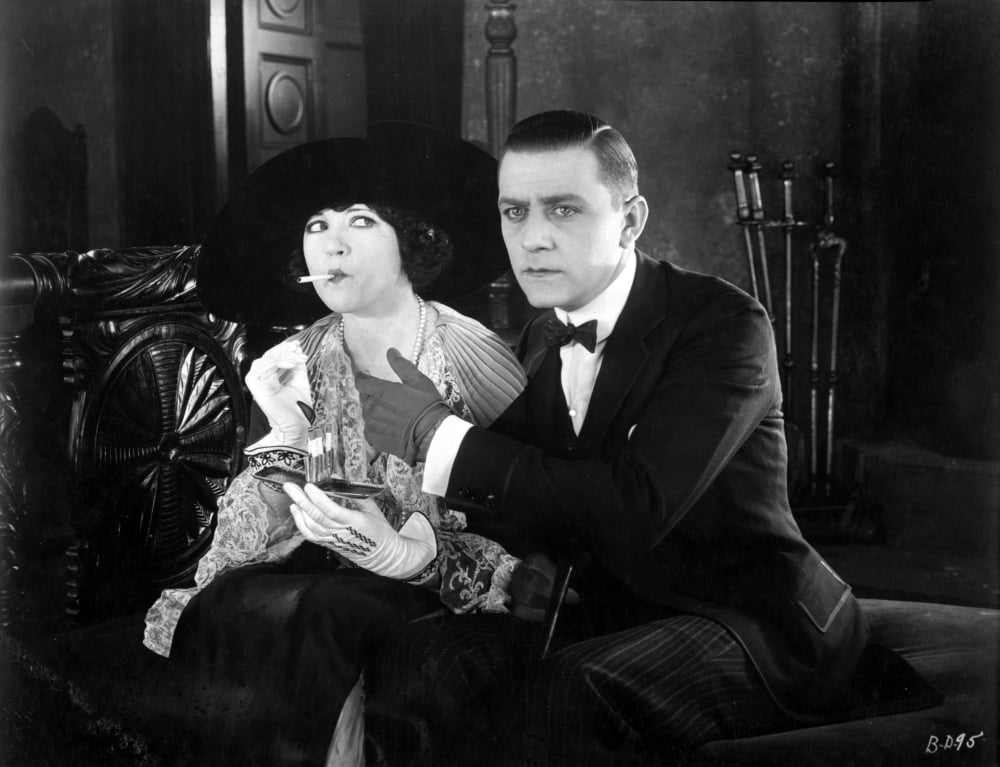 Maria Prevost Smoking with a Man Photo Print (24 x 30) - Walmart.com