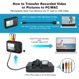 DIGITNOW Video to Digital Converter, VHS to Digital Converter with USB ...
