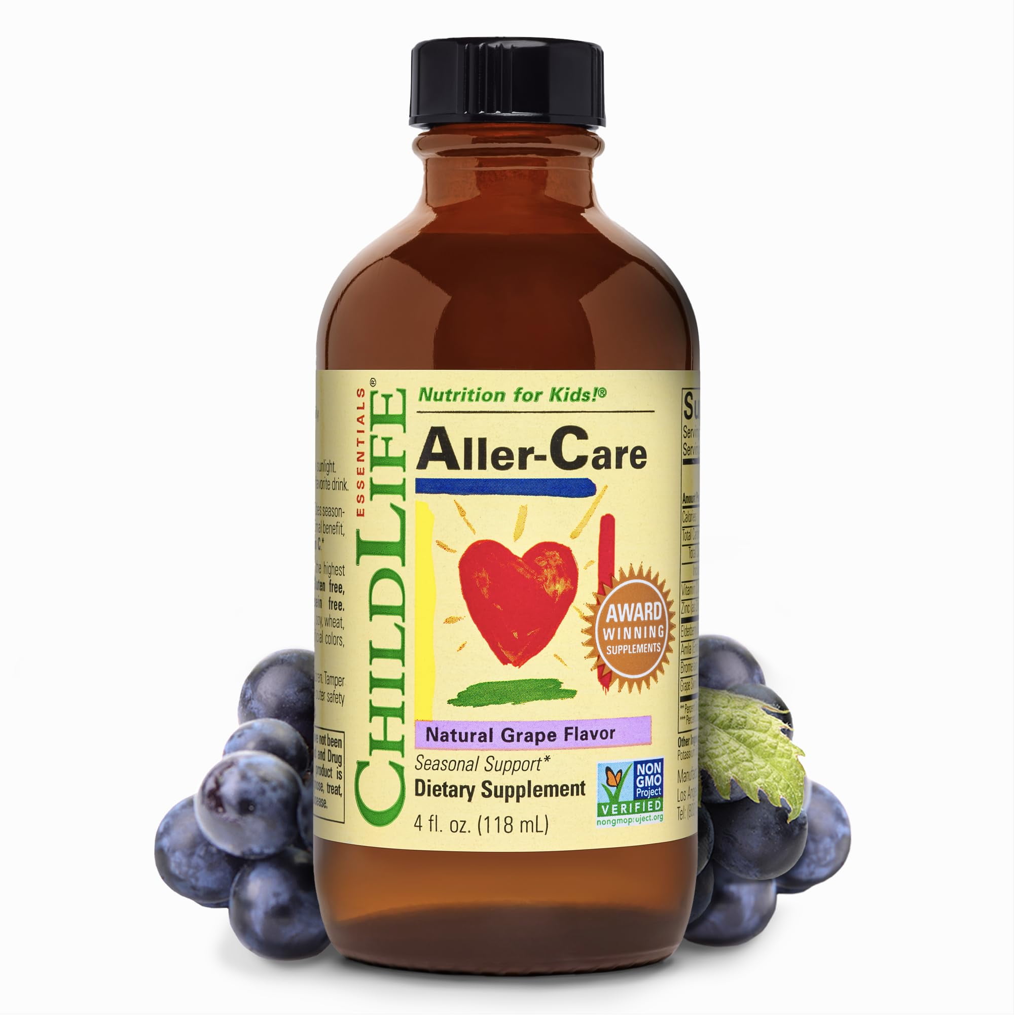 Aller-Care Kids, medicamento para alergias y apoyo inmunitario, 120 ml ...