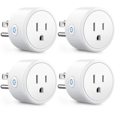Gosund Mini Smart Plug Works with Alexa and Google Home, APP Control ...