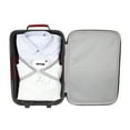 Protege 18" Softside Polyester Pilot Case Carry-on Luggage, Merlot ...