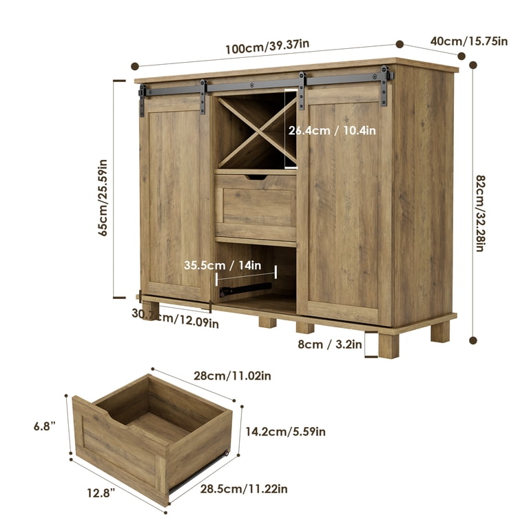 Barn Closet Cabinet Style