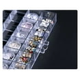 Miumaeov 5 Layers Nail Art Supplies Display Organizer 120 Grids Nail ...