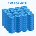CHMI 100 Pack Toilet Bowl Cleaner Tablets, Long-lasting Bathroom Toilet ...