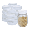 Masontops Multi Top - 2 Pack - Regular Mouth Mason Jar Lids With Easy ...