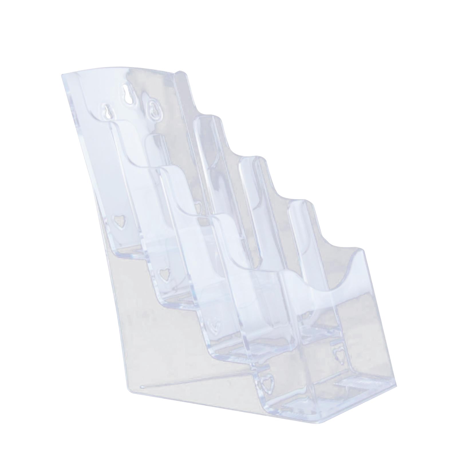 yingyy Acrylic Brochure Holder Brochure Display Stand Booklets 2 A6 ...