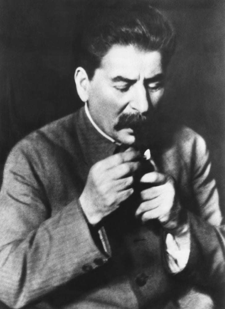 Josef Stalin Head Of The Communist Party Of The Soviet Union Lighting ...
