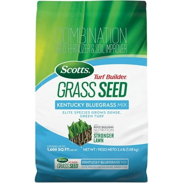 Scotts Turf Builder Grass Seed Kentucky Bluegrass Mix - Walmart.com
