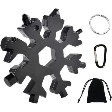 2 Snowflake & Card Multi Tool Gift Sets, Stainless Steel Outdoor ...