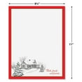 Current Winter Home Christmas Letter Papers - Set of 25 Sheets ...