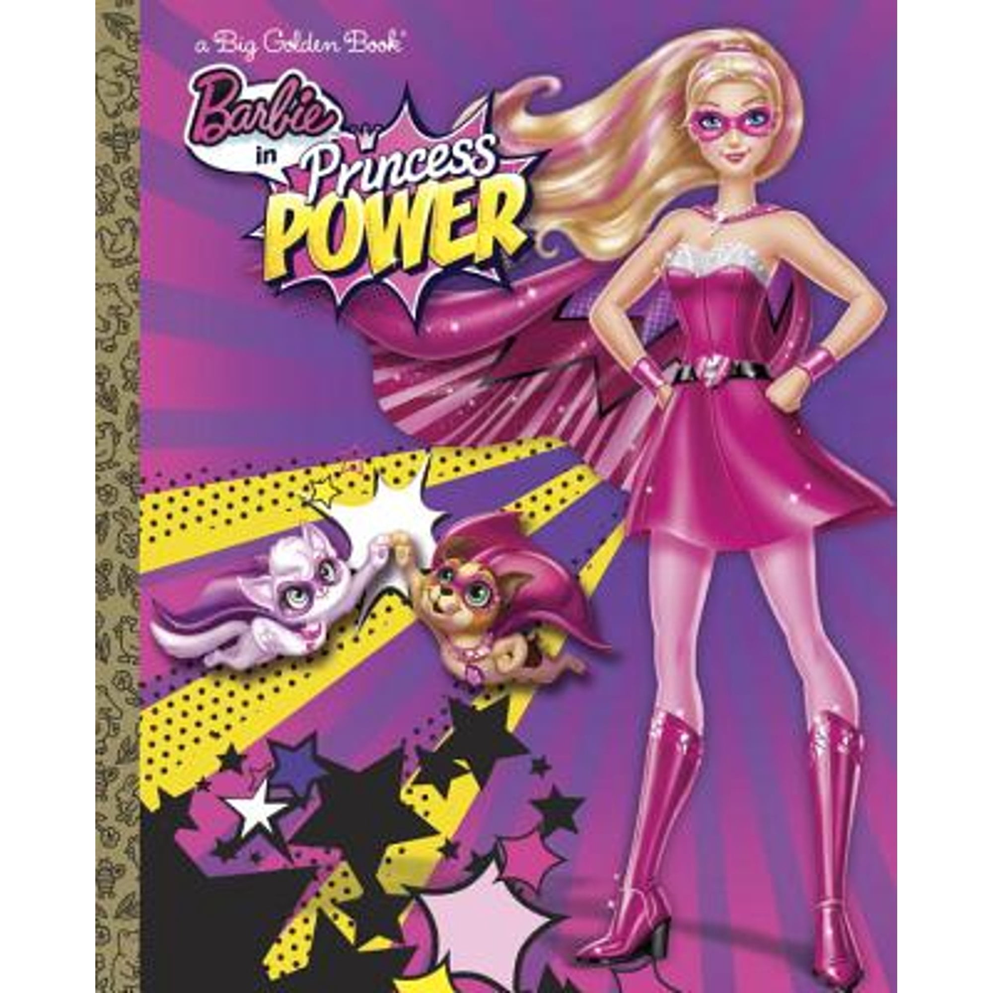 Pre-Owned Barbie in Princess Power Big Golden Book (Barbie in Princess ...