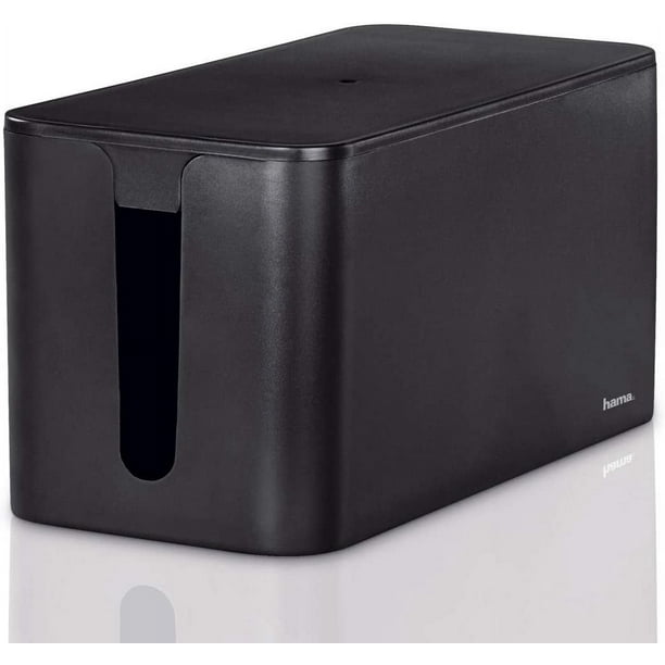 Cable box "Mini" (cable box, 23 x 11.5 x 11.8 cm, with rubber feet ...