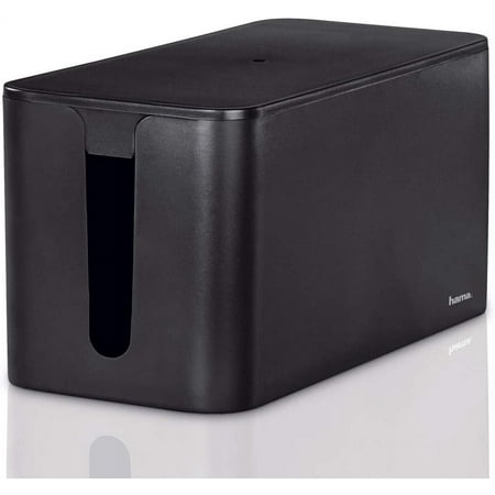 Cable box "Mini" (cable box, 23 x 11.5 x 11.8 cm, with rubber feet ...