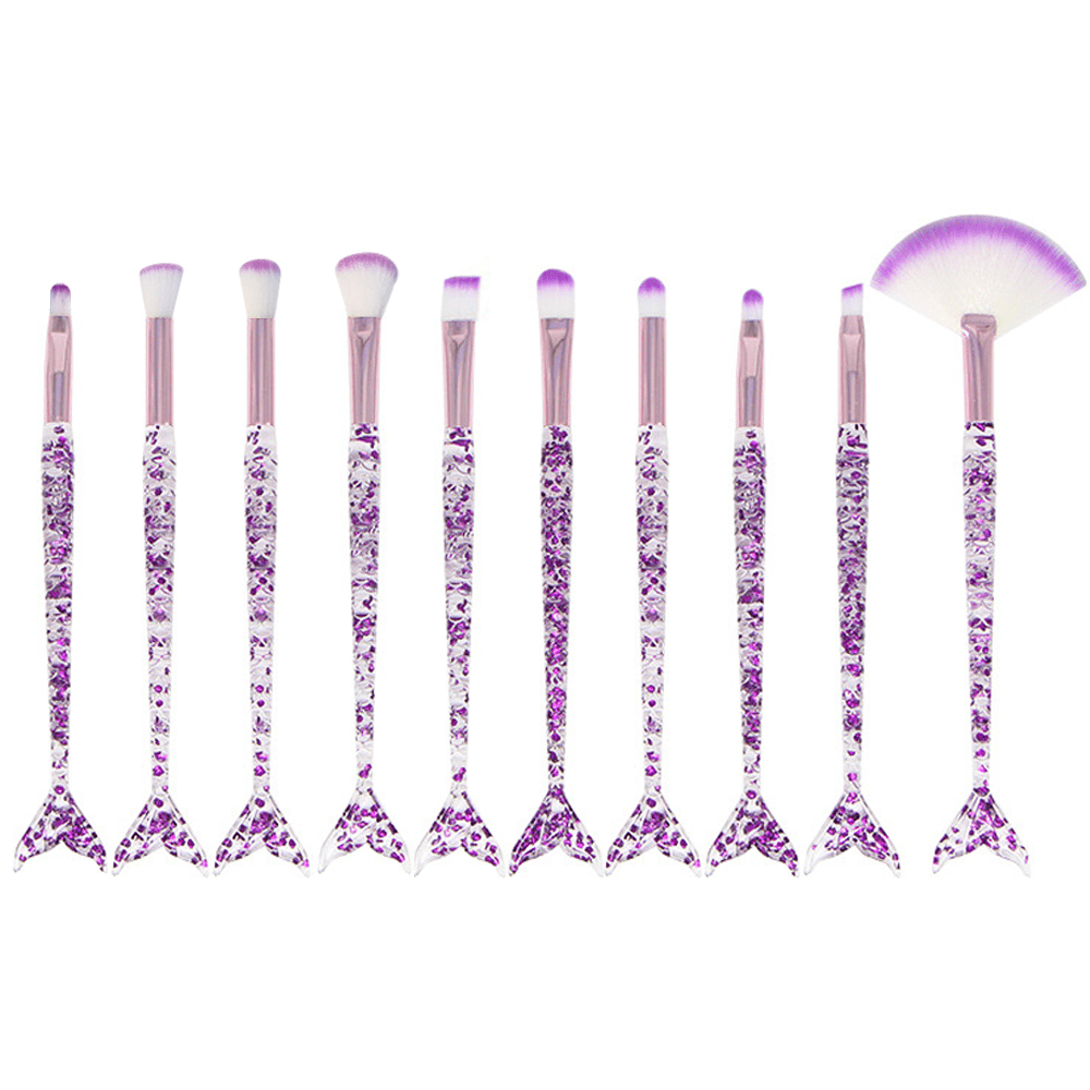 Click here for Leining Girls Makeup Brushes portable Sparkly Kids... prices