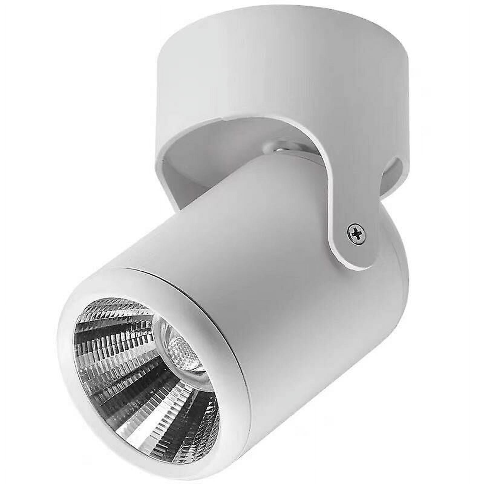 Indoor Spotlight, White LED Ceiling Spotlight Adjustable Ceiling ...