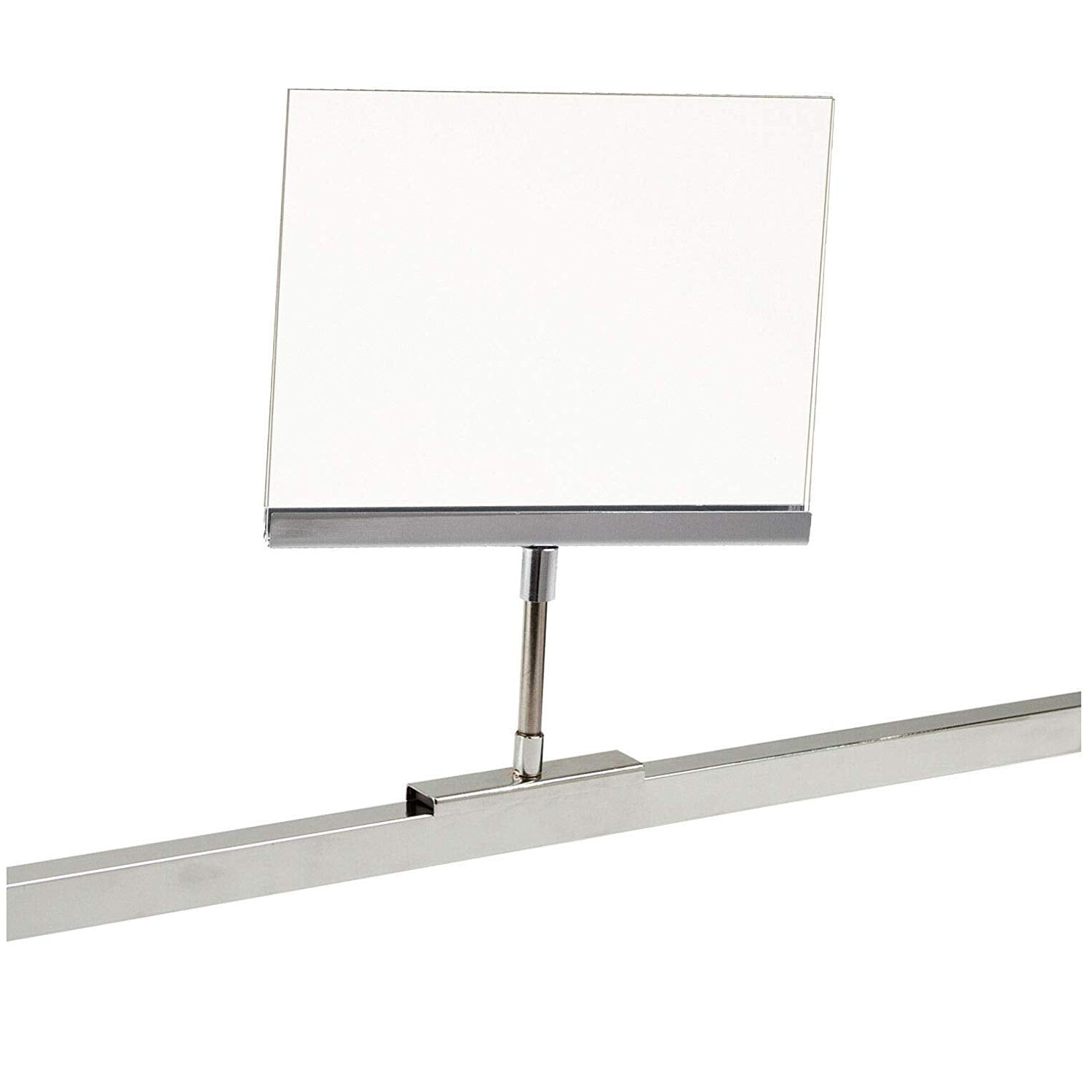 Retail Rack Acrylic Frame Magnetic Base Sign Holder, 5.5" x 7" Card ...