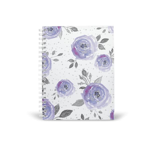 Purple Flower Journal/Notebook - Walmart.com