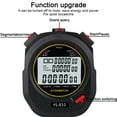 Digital Stopwatch Timer - Interval Timer with Large Display - black ...