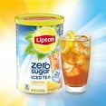 Lipton Zero Sugar Lemon Iced Tea Mix, 8.1oz, Makes 28 Quarts, Powdered ...